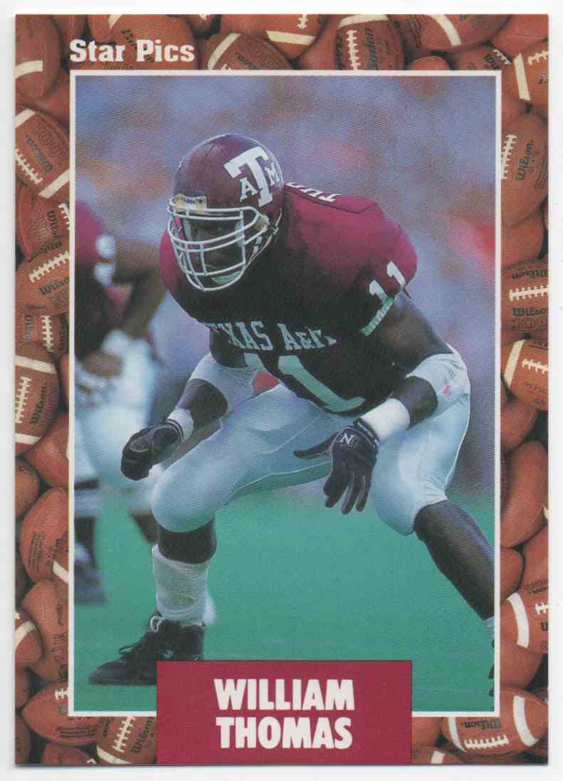 1991 Star Pics William Thomas #51 on Kronozio