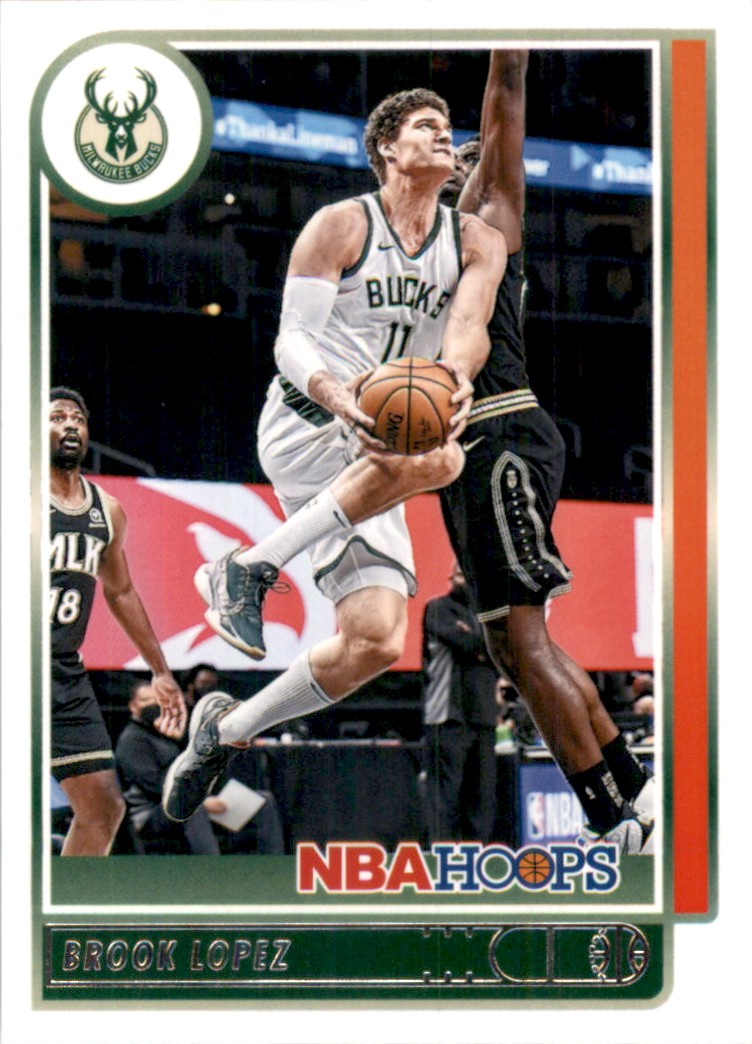 2021-22 Hoops Brook Lopez #73 on Kronozio