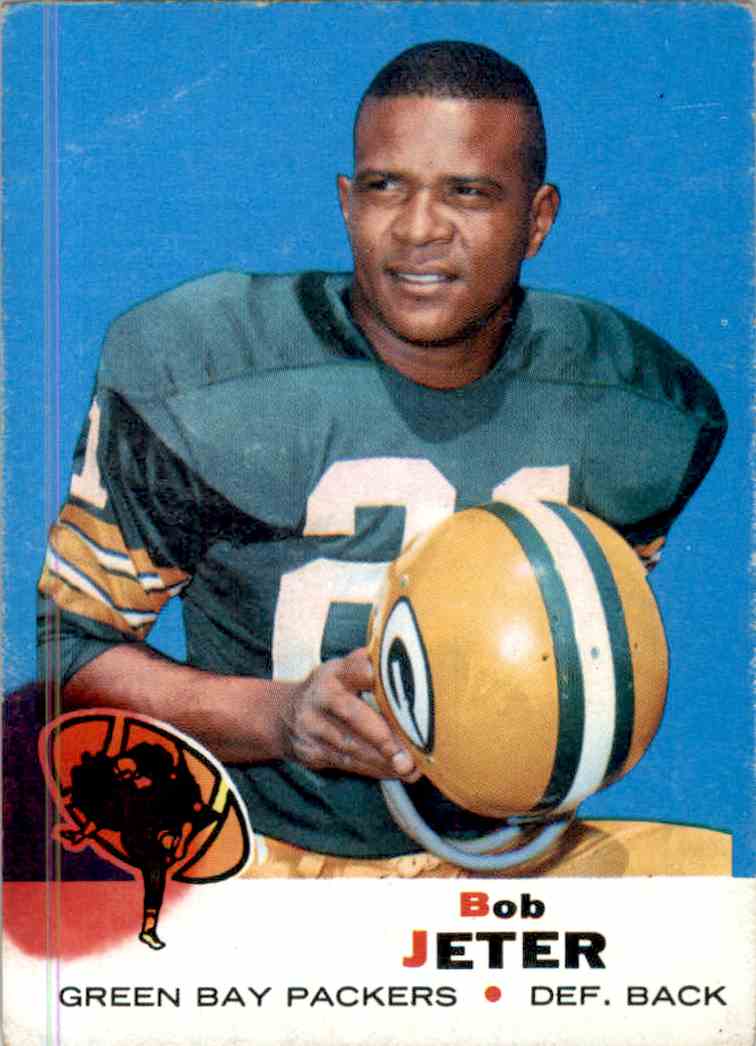 1969 Topps Bob Jeter #7 on Kronozio