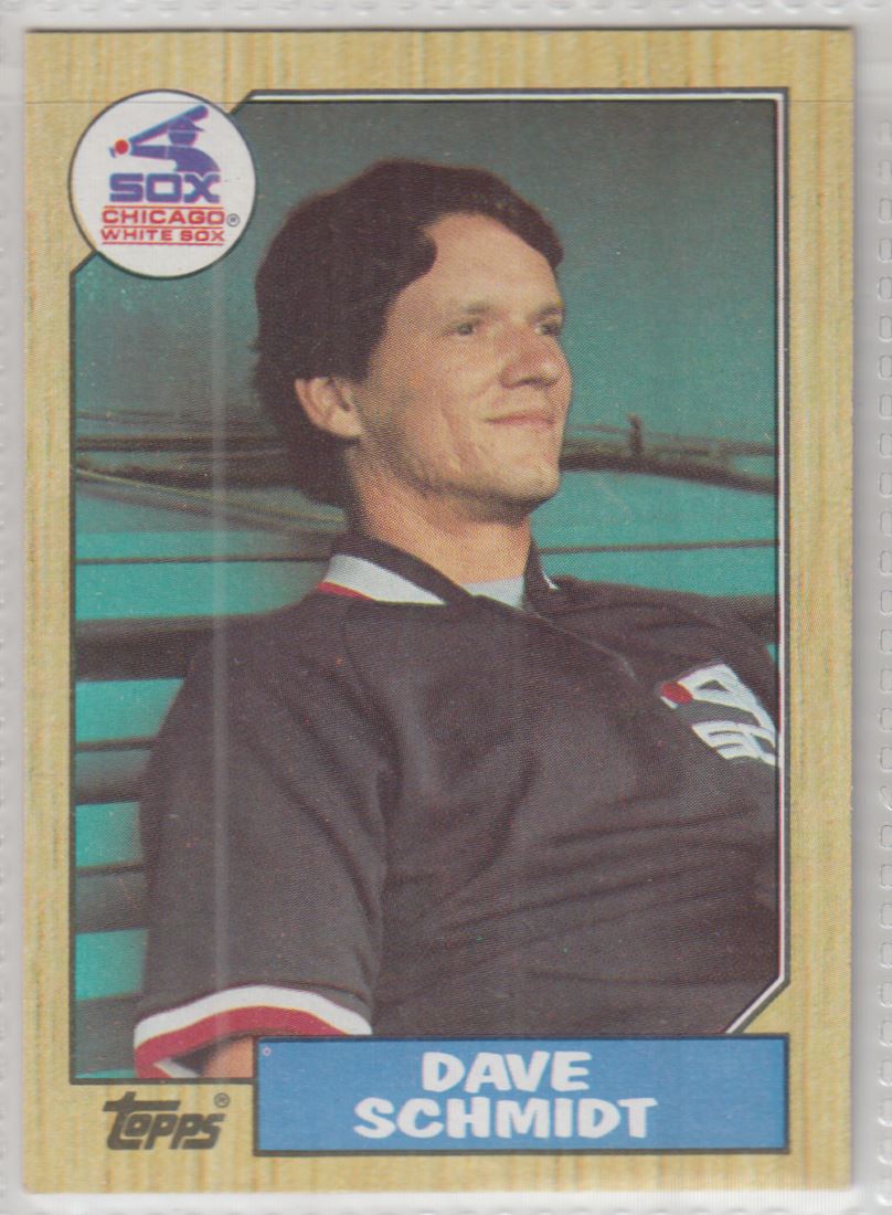 1987 Topps Dave Schmidt #703 on Kronozio