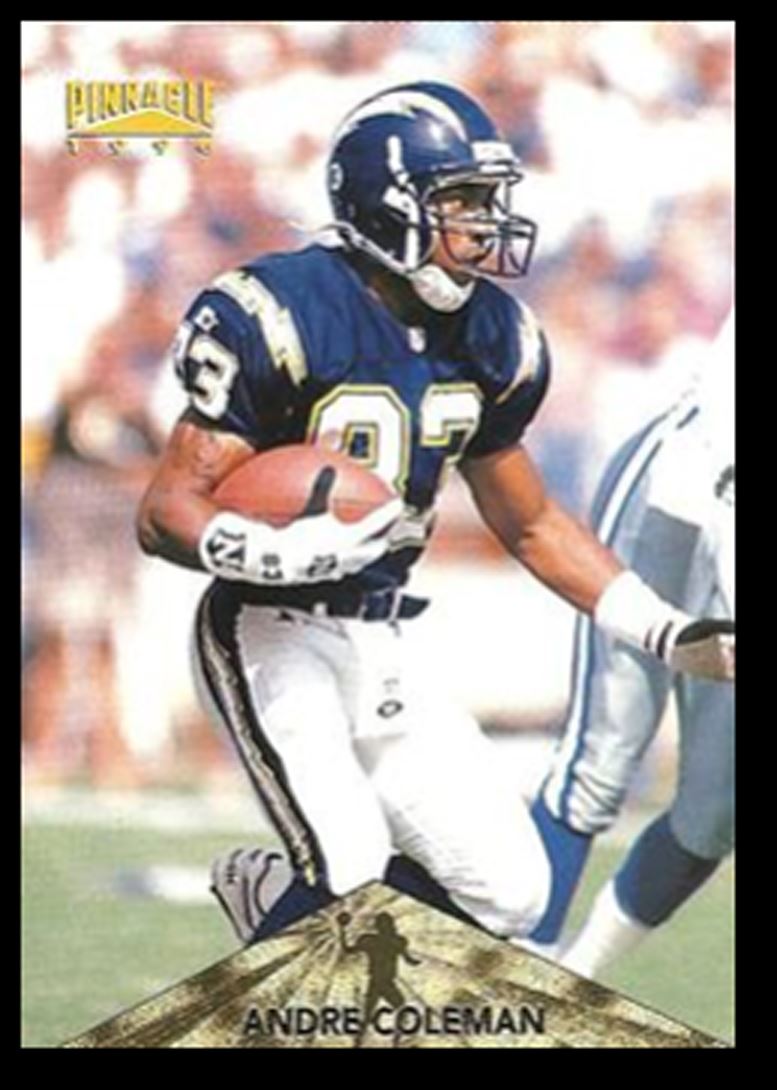 1996 Pinnacle Andre Coleman #148 on Kronozio