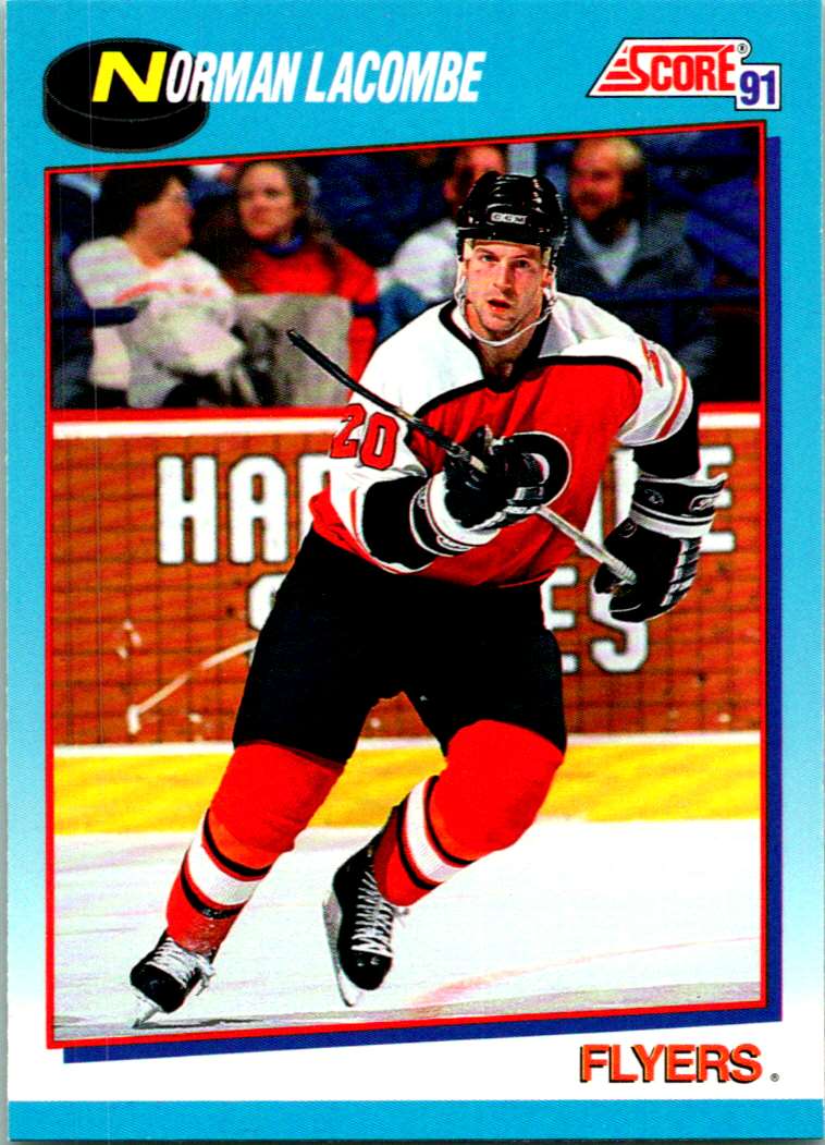1991-92 Score Norman Lacombe #394 on Kronozio