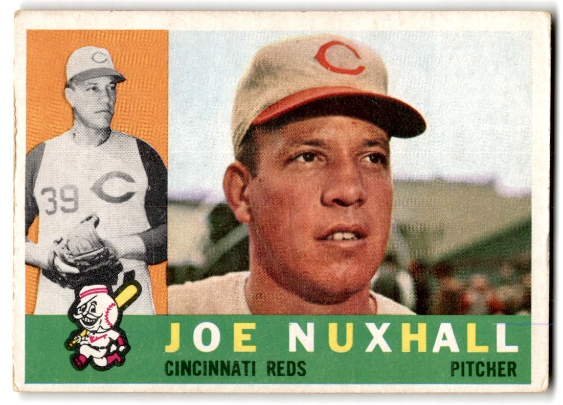 1960 Topps Joe Nuxhall #282 on Kronozio