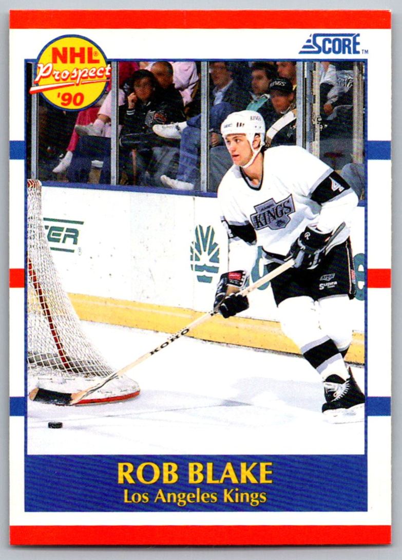 1990-91 Score Rob Blake #421 on Kronozio