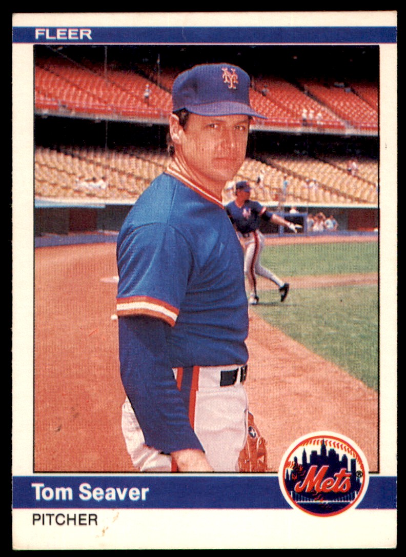 1984 Fleer Tom Seaver #595 on Kronozio