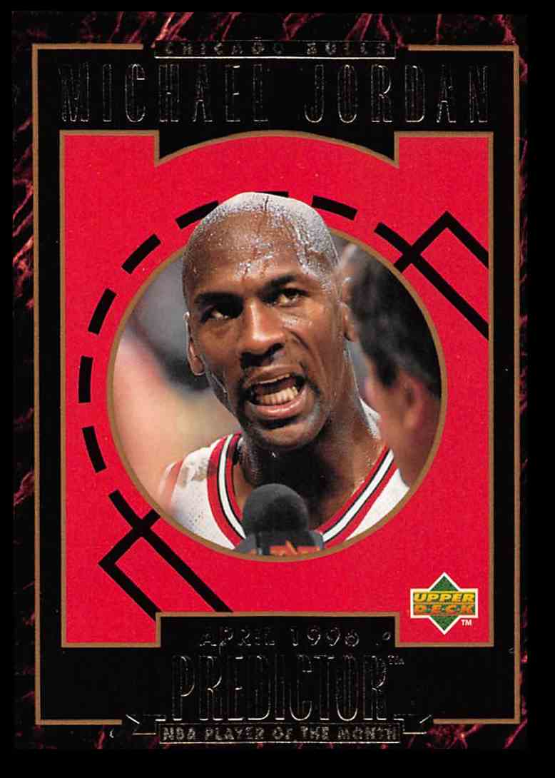 1995-96 Upper Deck Predictor Player Of The Month Michael Jordan #R5 on ...