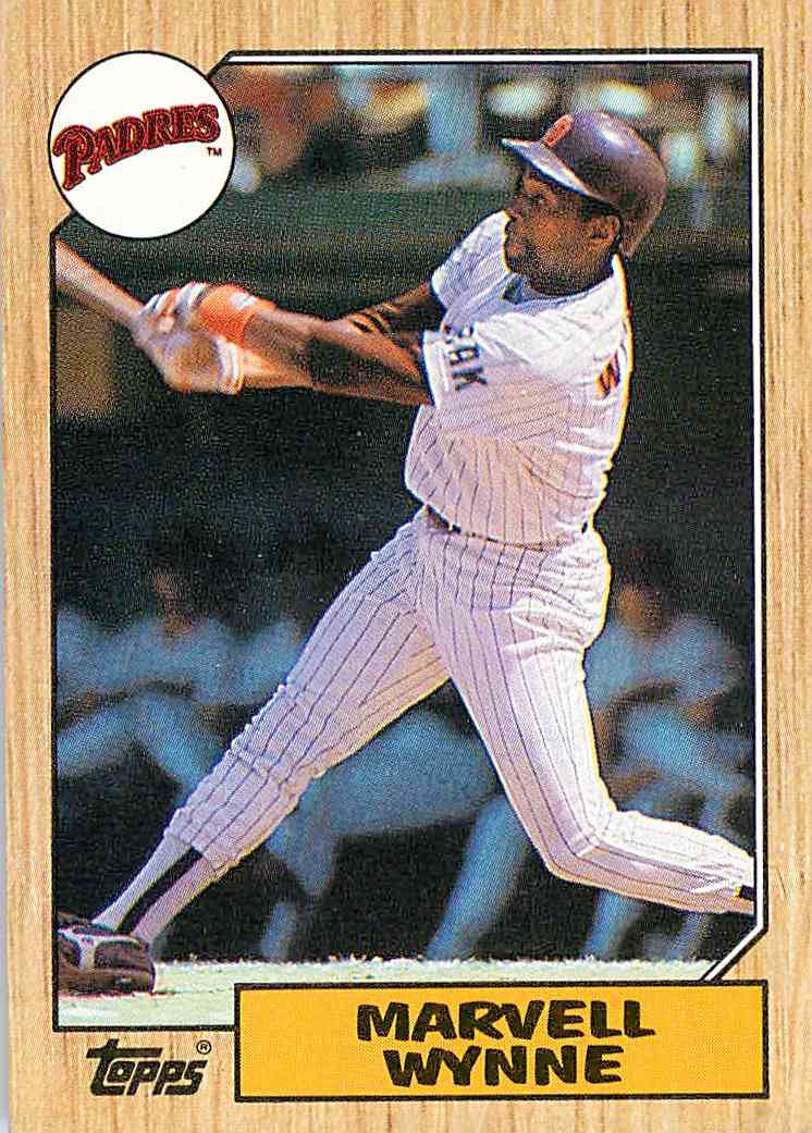 1987 Topps Marvell Wynne #37 on Kronozio