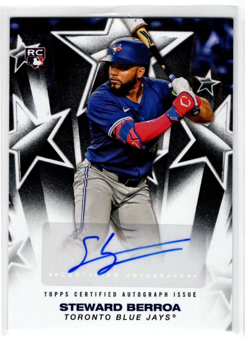 2025 Topps Series 2 Steward Berroa #BSA-SBE on Kronozio