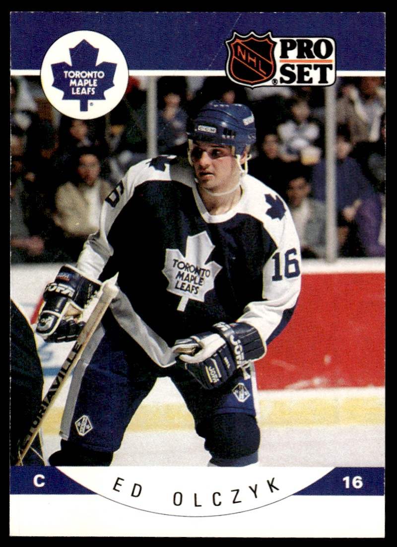 1990-91 Pro Set Ed Olczyk #286 on Kronozio