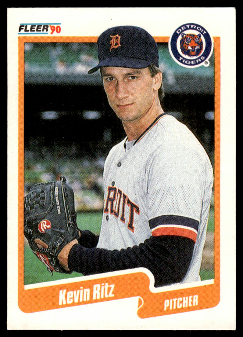 1990 Fleer Kevin Ritz #613 on Kronozio