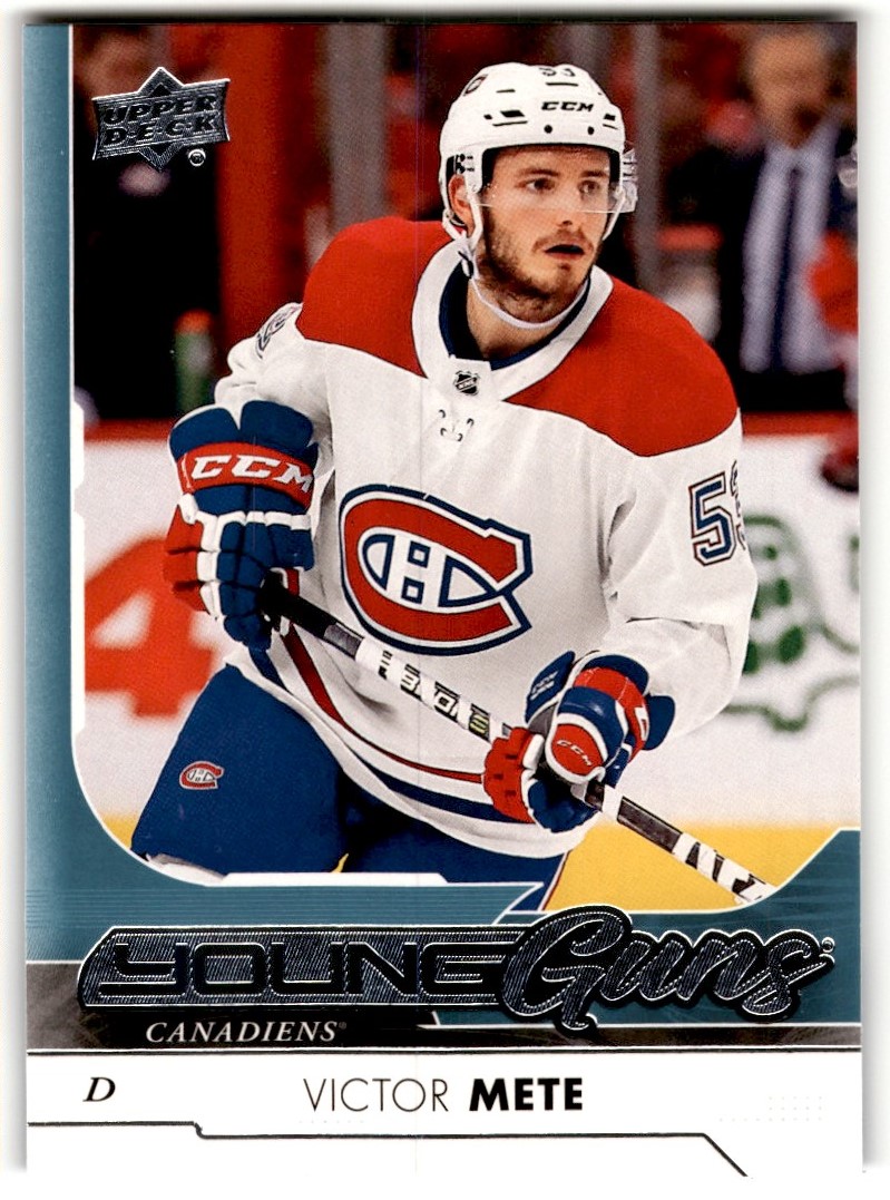 2017-18 Upper Deck Young Guns Victor Mete #245 on Kronozio