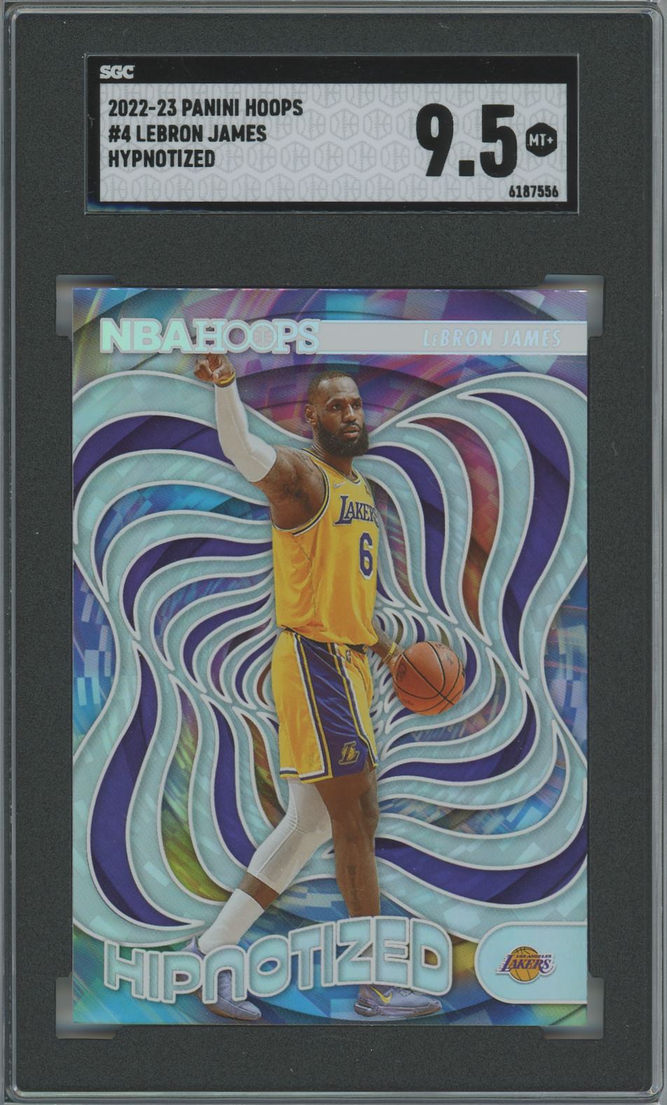 2022 23 Hoops Hypnotized Lebron James 4 On Kronozio