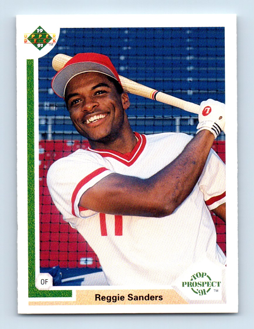 1991 Upper Deck Reggie Sanders #71 on Kronozio