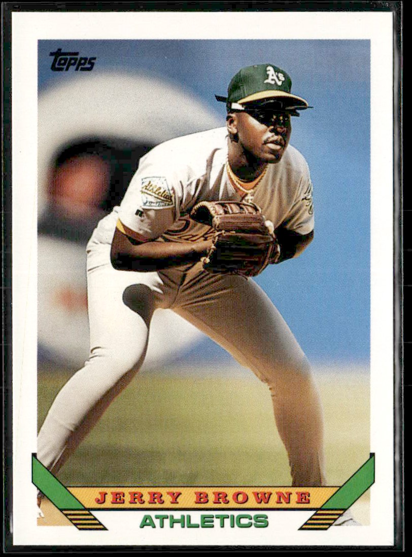 1993 Topps Jerry Browne #383 on Kronozio