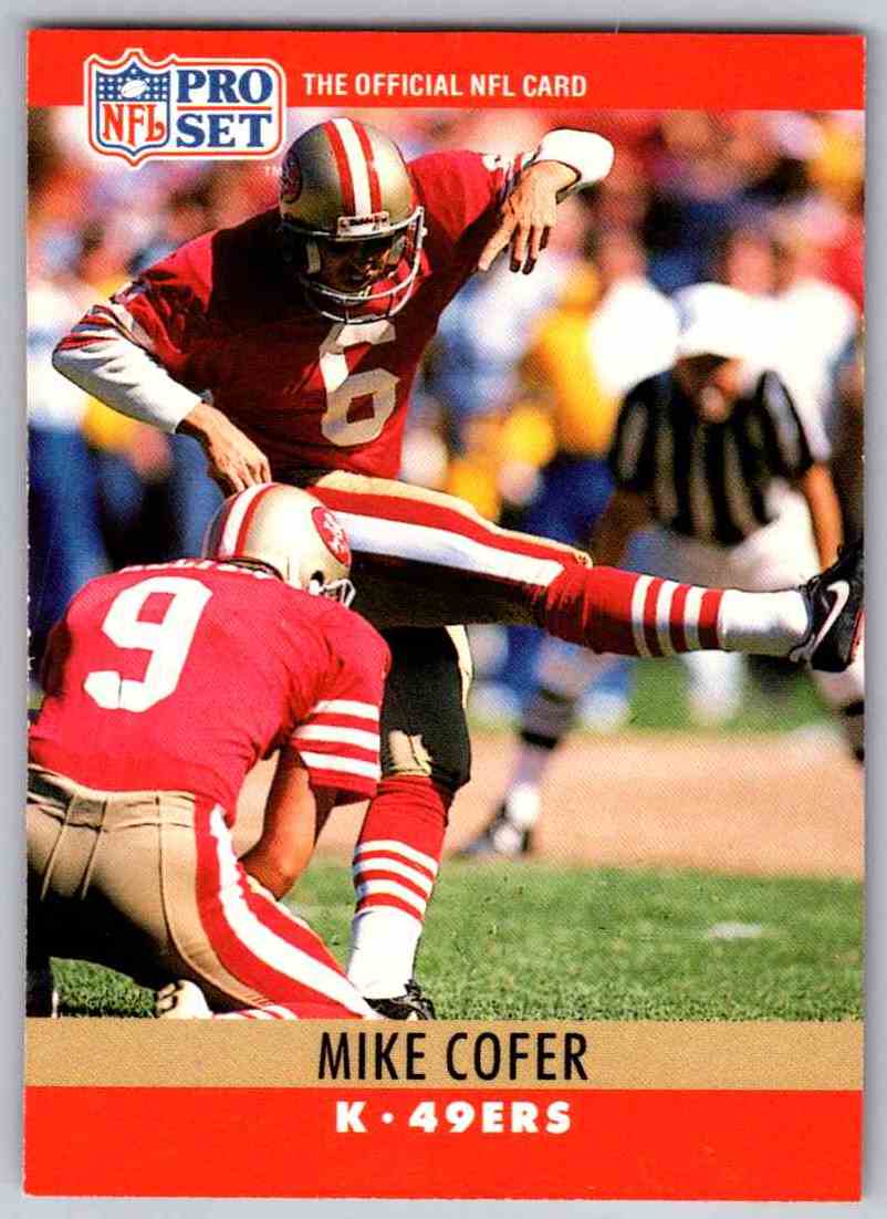 1990 Pro Set Mike Cofer #286 on Kronozio
