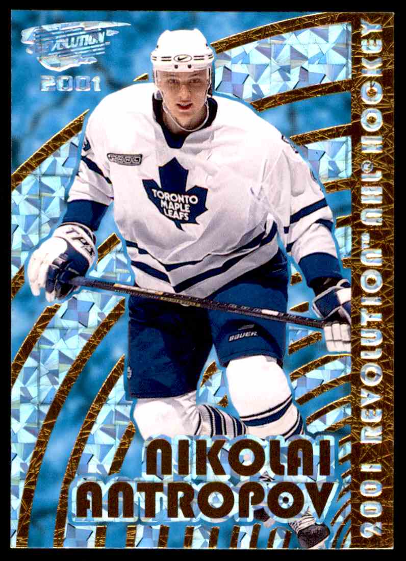 2000-01 Pacific Revolution Nikolai Antropov #136 on Kronozio