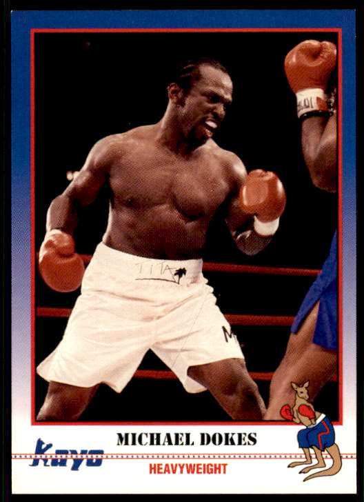 1991 Kayo Michael Dokes #046 on Kronozio
