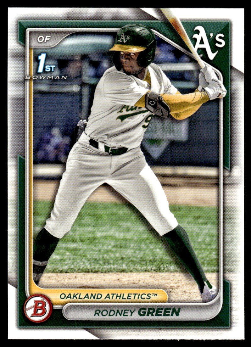 2024 Bowman Draft Rodney Green #BD-187 on Kronozio