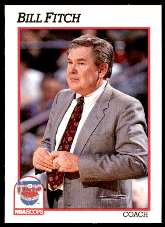 1991-92 NBA Hoops Bill Fitch #237 on Kronozio