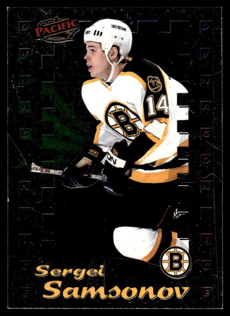 1998-99 Pacific Dynagon Ice Sergei Samsonov #3 on Kronozio