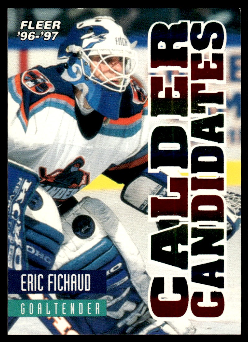 1996-97 Fleer Calder !!! Eric Fichaud #4 on Kronozio