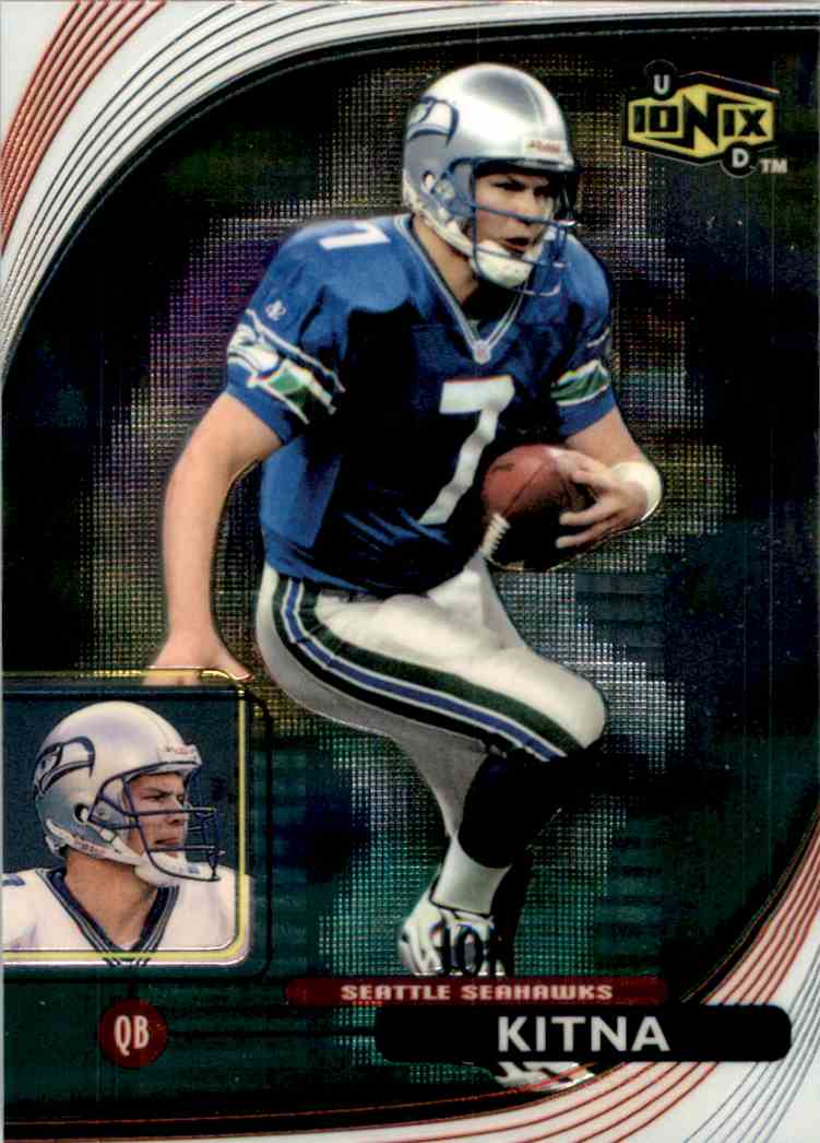 1999 UD Ionix Jon Kitna #53 on Kronozio