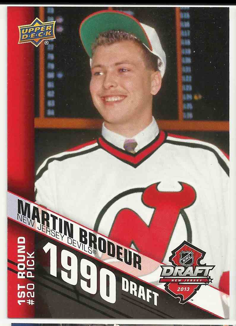 2013-14 Upper Deck Draft Redemption Martin Brodeur #D-1 on Kronozio