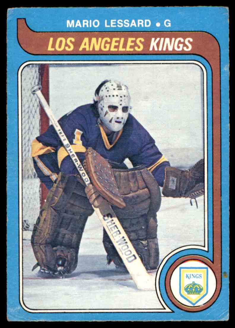 1979-80 O-Pee-Chee Mario Lessard #389 on Kronozio