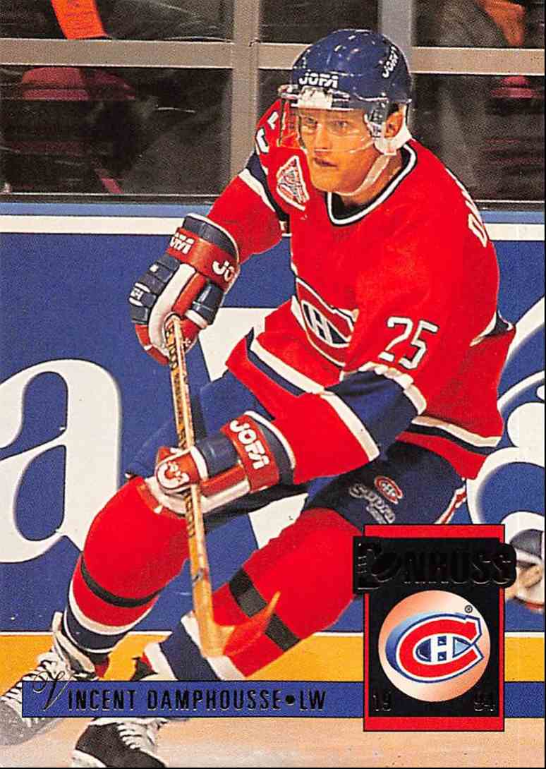 1993-94 Donruss Vincent Damphousse #172 on Kronozio