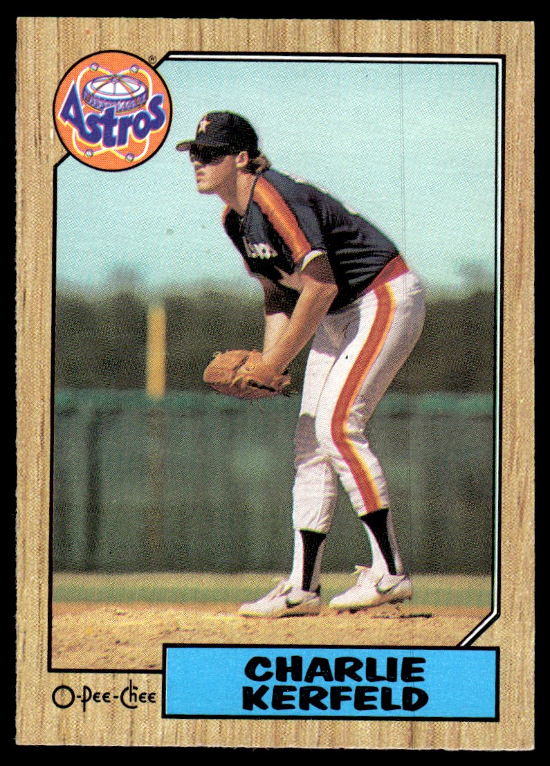 1987 O-Pee-Chee Charlie Kerfeld #145 on Kronozio