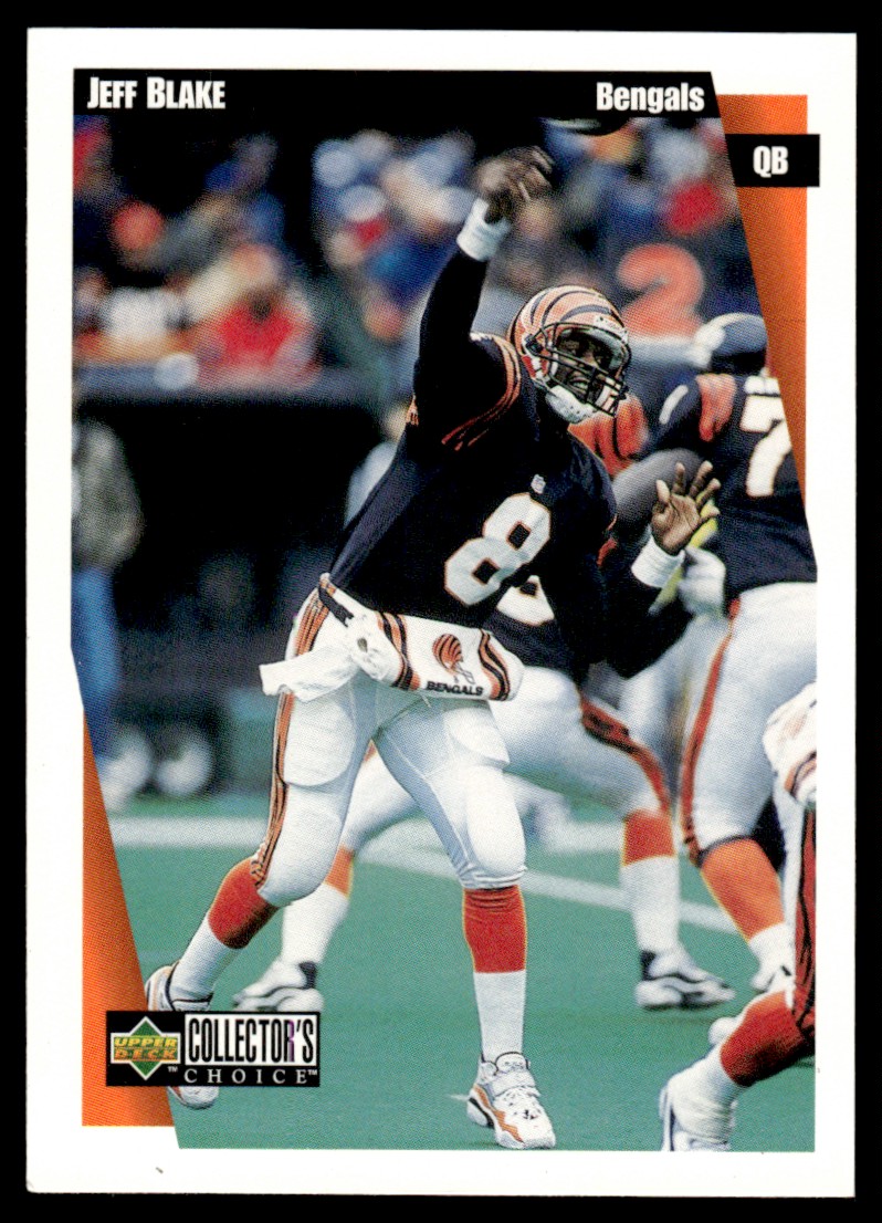 1997 Collector's Choice Jeff Blake #101 on Kronozio