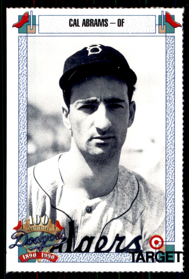 1990 Target Dodgers Cal Abrams #2 on Kronozio