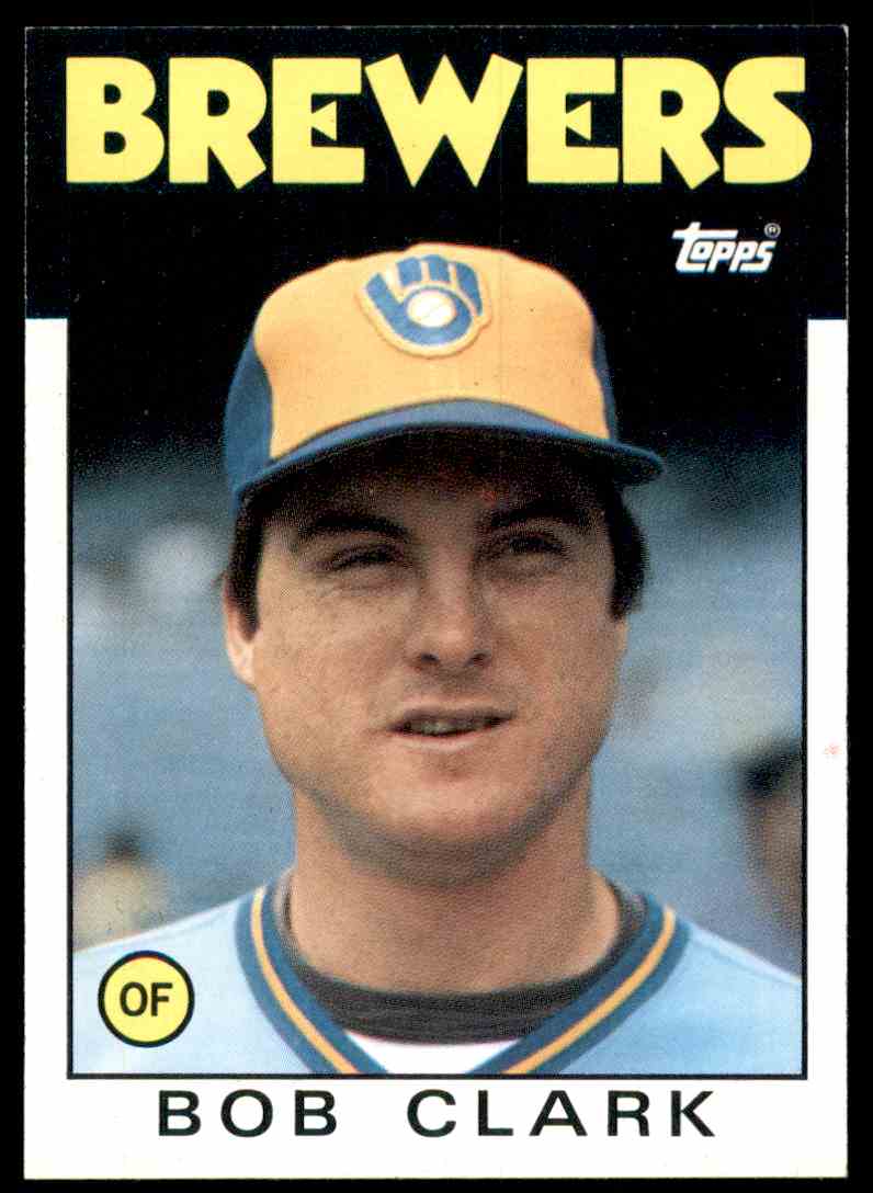 1986 Topps Bob Clark #452 on Kronozio