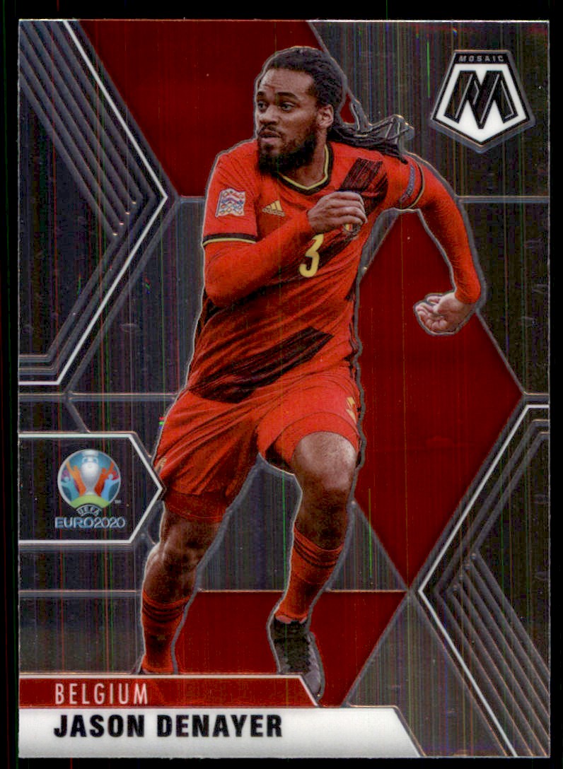2021 Panini Mosaic UEFA EURO Jason Denayer #12 on Kronozio