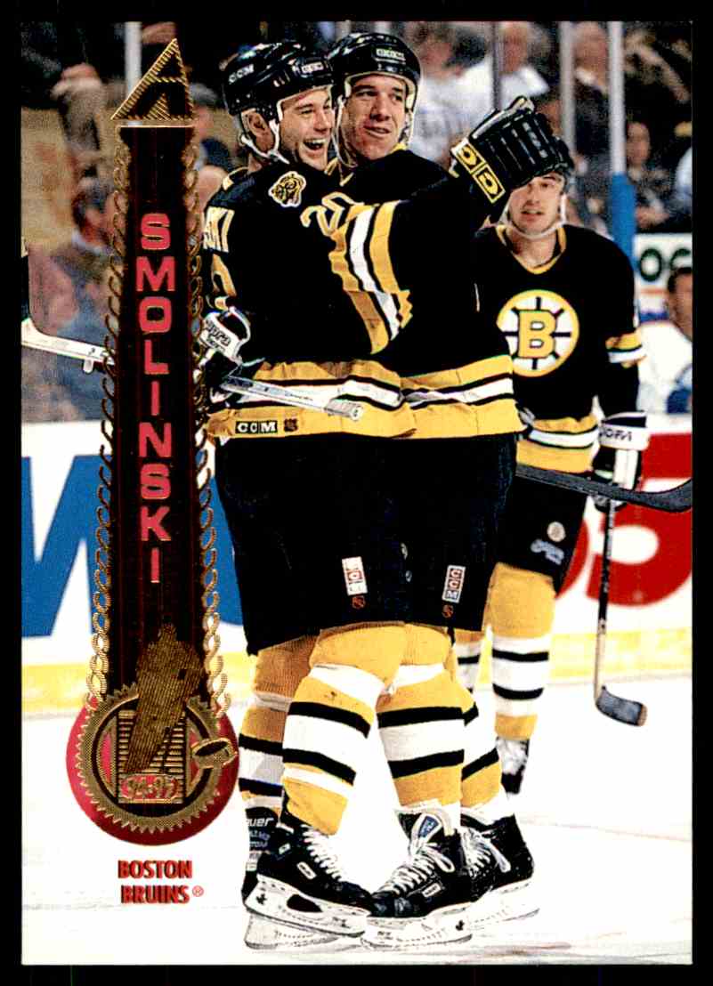 1994-95 Pinnacle Bryan Smolinski #13 on Kronozio