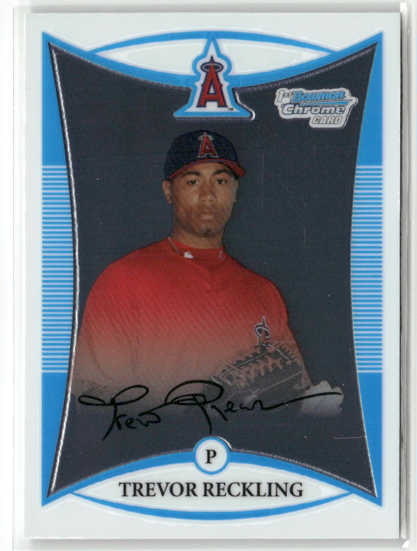 2008 Bowman Chrome Prospects Robert Fish #BCP142 on Kronozio