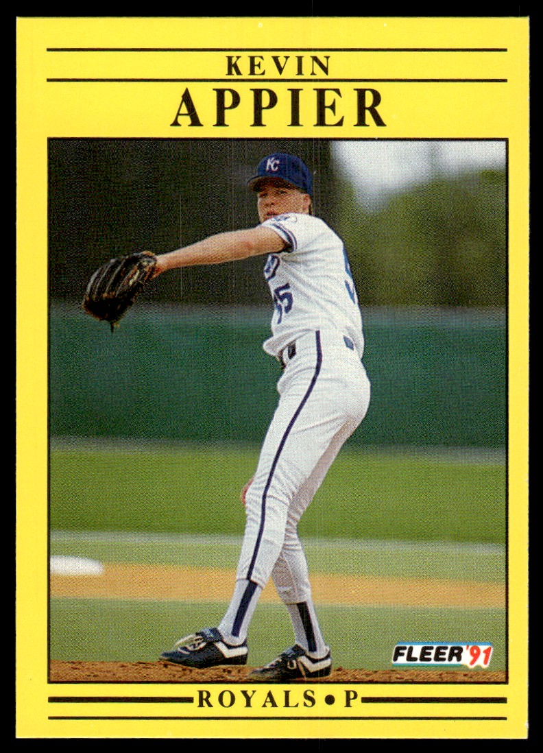 1991 Fleer Baseball Card Kevin Appier Kansas City Royals #549 | eBay