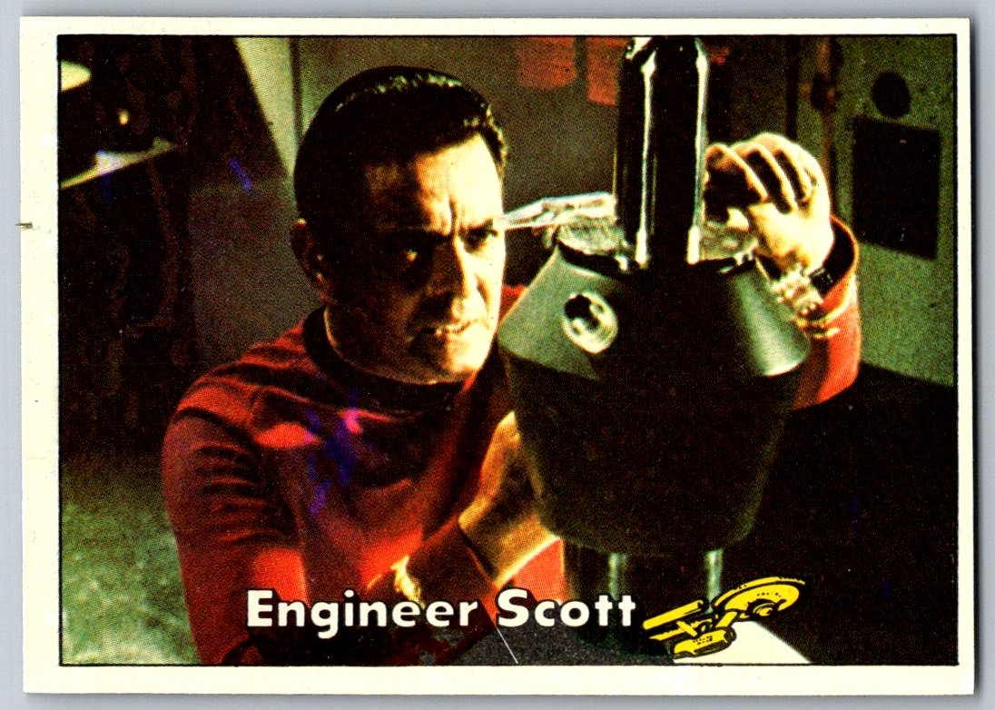 1976 Topps Star Trek Engineer Scott #5 on Kronozio