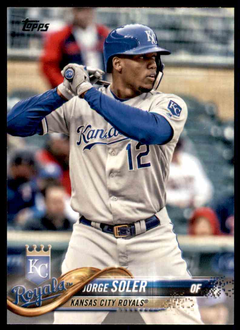 2018 Topps Jorge Soler #653 on Kronozio