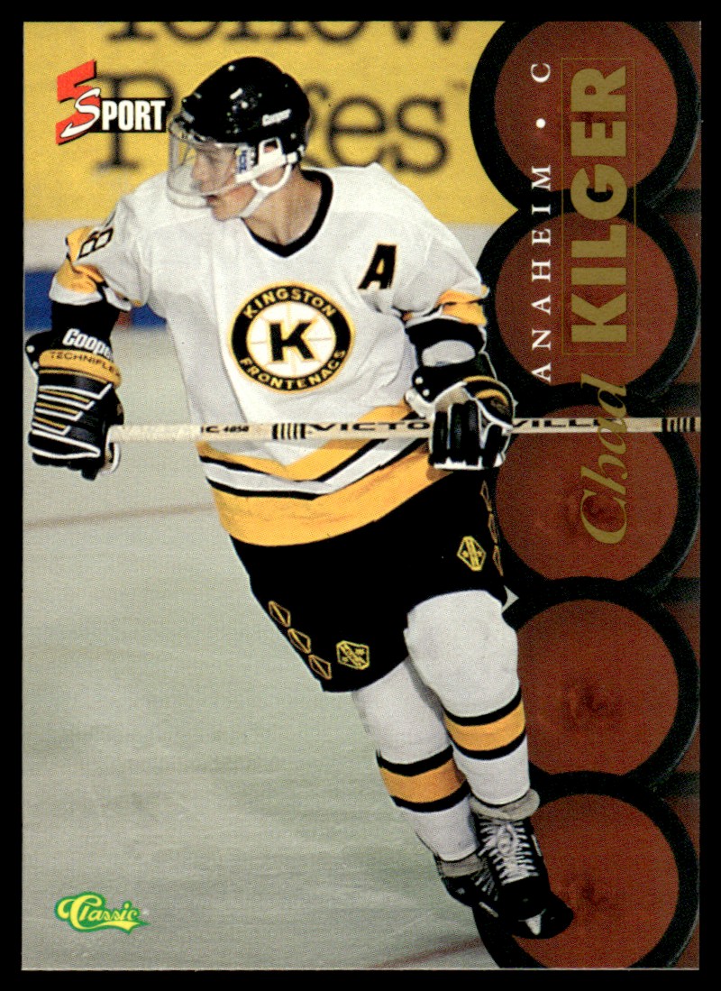 1995-96 Classic 5-Sport Chad Kilger #143 on Kronozio
