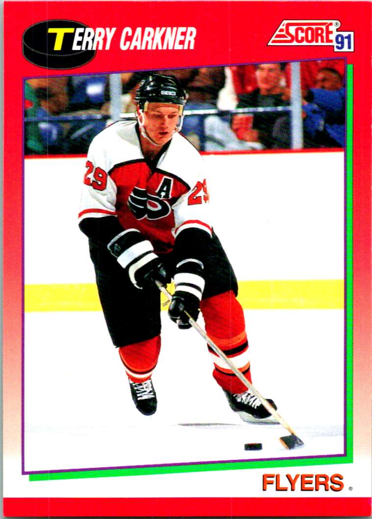 1991-92 Score Terry Carkner #64 on Kronozio