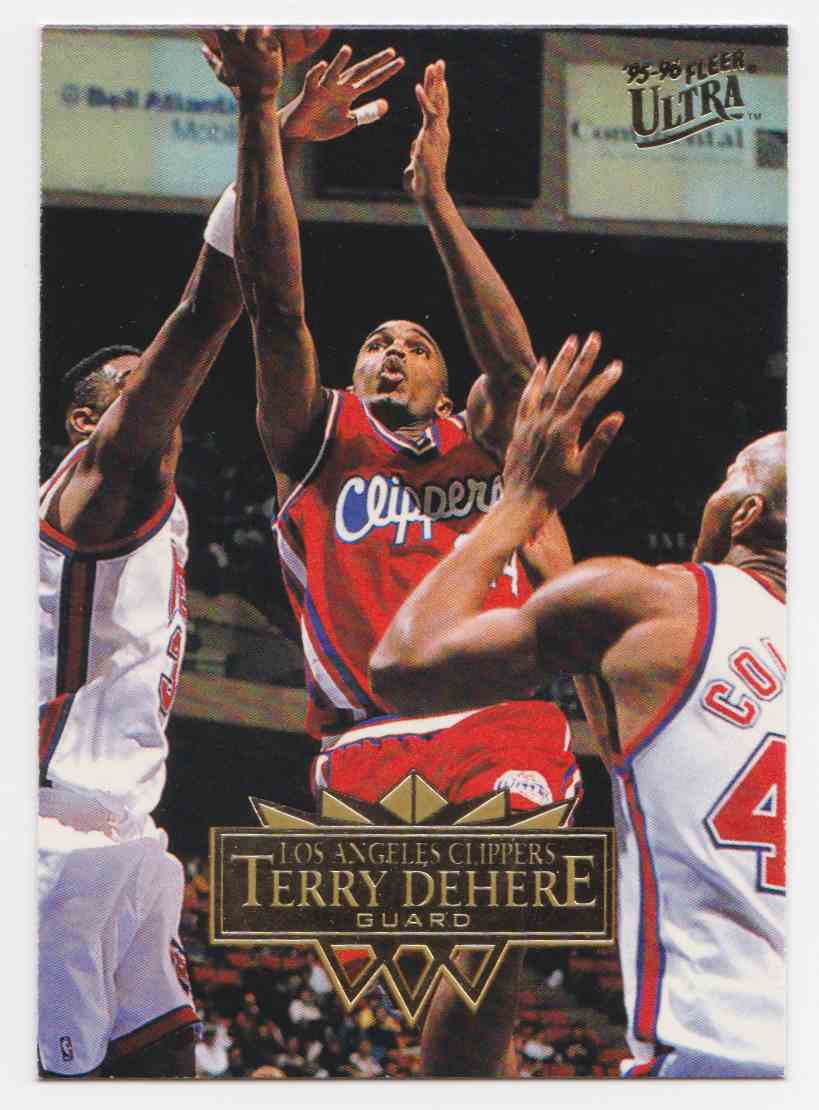 1995-96 Fleer Ultra Base Terry Dehere #78 on Kronozio