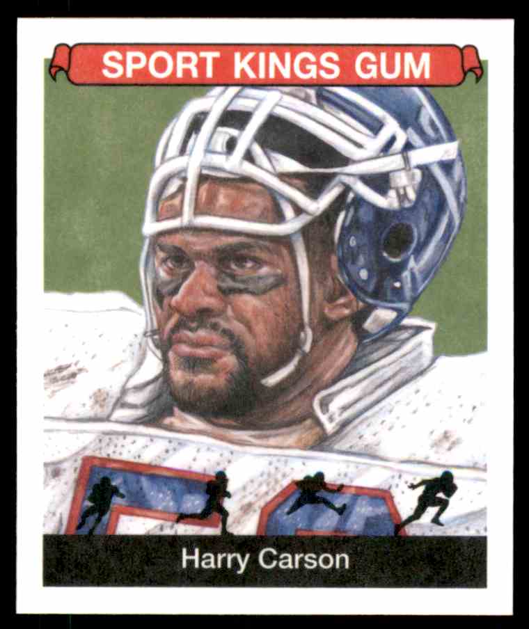 2018 Sportkings Black Back Retail Mini Harry Carson #29 on Kronozio
