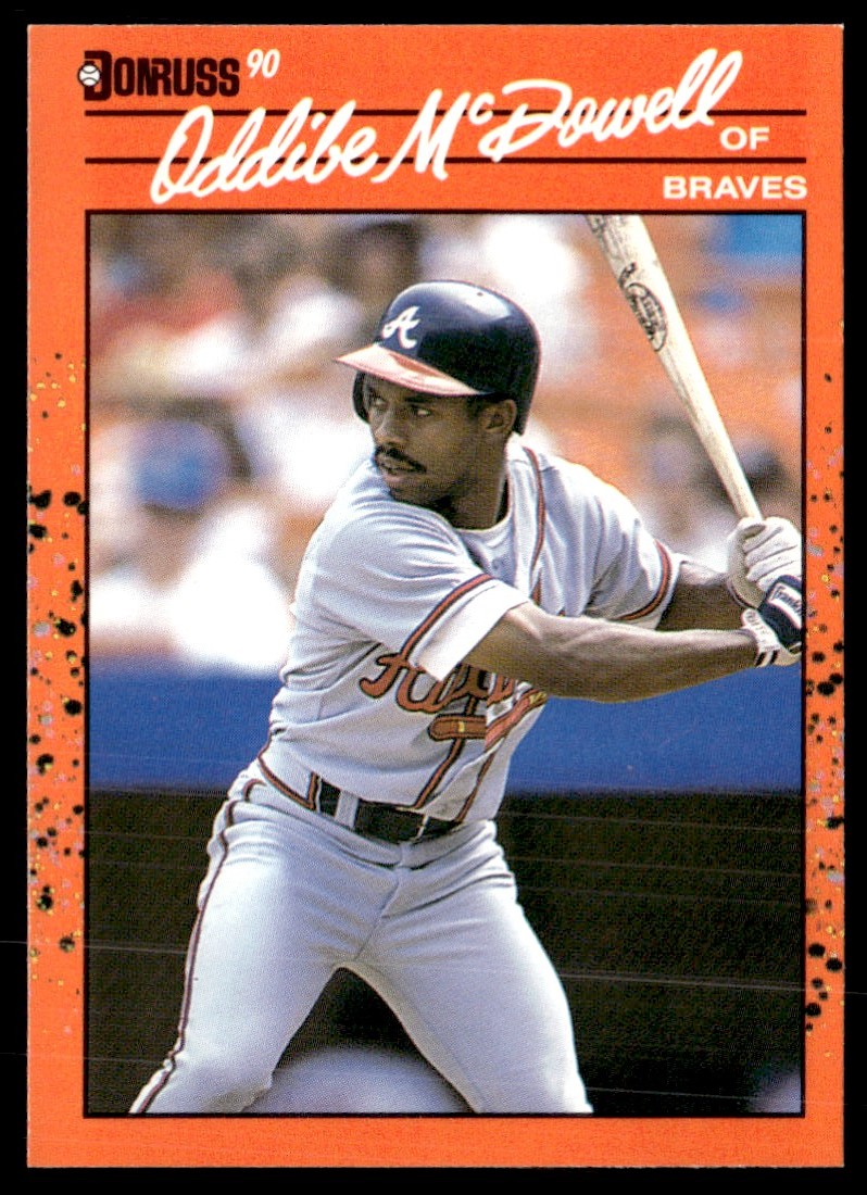 1990 Donruss Oddibe McDowell #340 on Kronozio