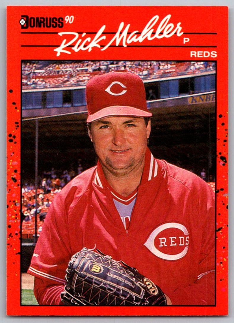 1990 Donruss Rick Mahler #375 on Kronozio