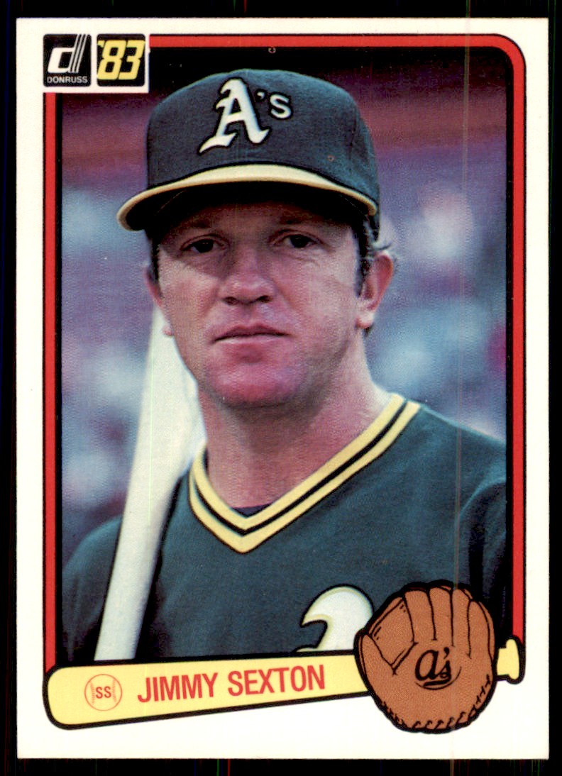 1983 Donruss Jimmy Sexton #449 on Kronozio
