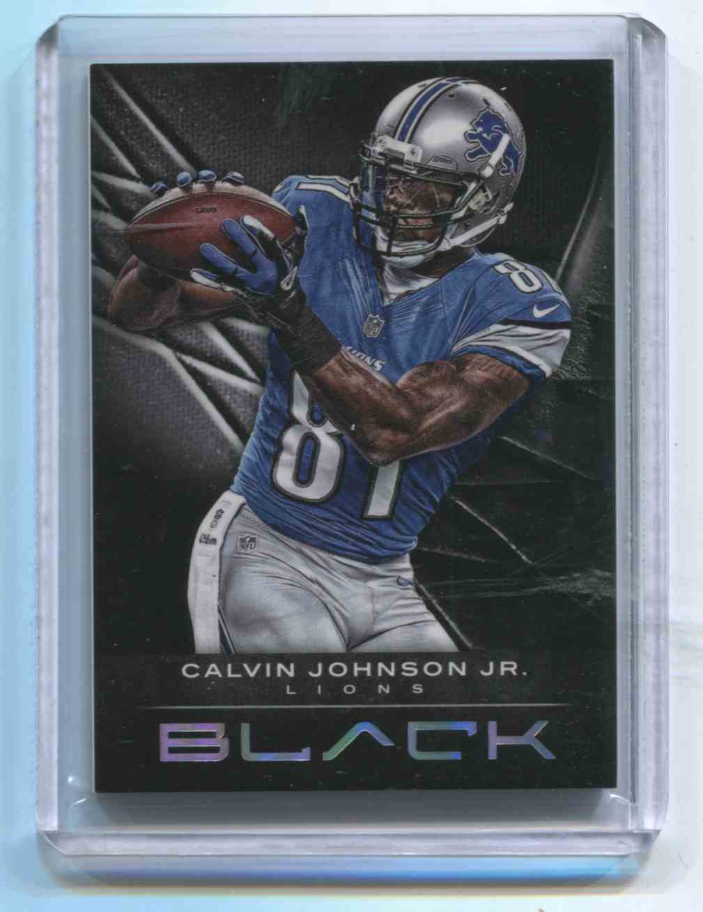 2012 Panini Black Calvin Johnson on Kronozio