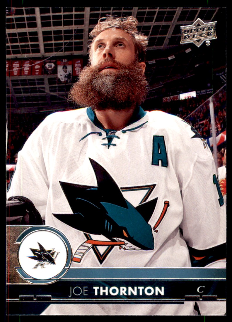 2017-18 Upper Deck Joe Thornton #152 on Kronozio