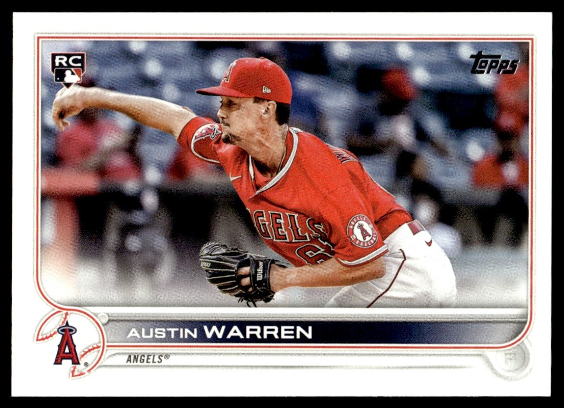 2022 Topps Austin Warren #495 on Kronozio