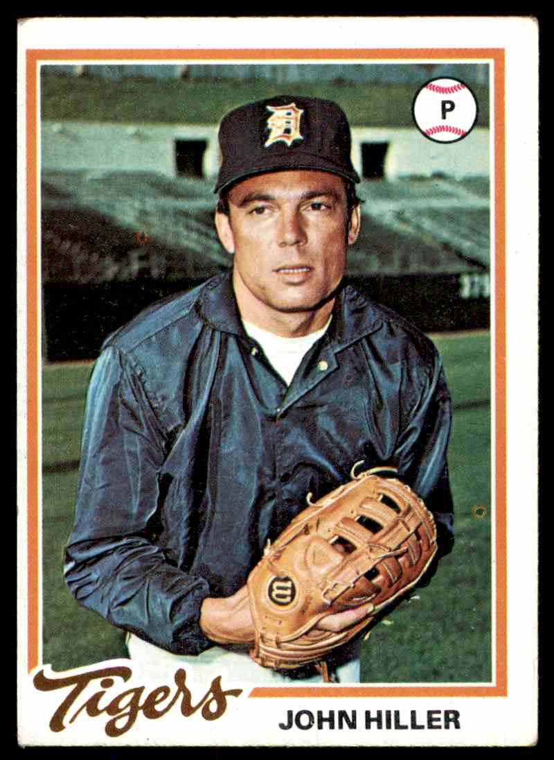 1978 Topps John Hiller #258 on Kronozio